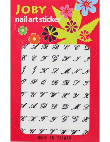 Signature Collection - Script Alphabet – Joby Nail Art